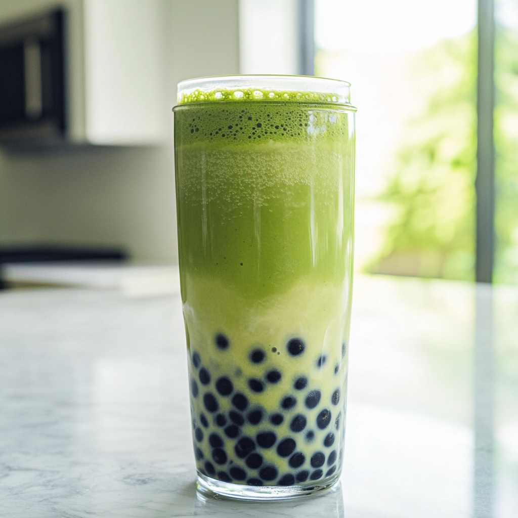 Homemade Matcha Bubble Tea - Steep & Stone
